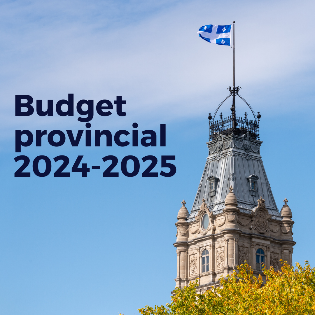 Budget provincial 2024-2025 : Les sociétés techno-numériques devront se ...